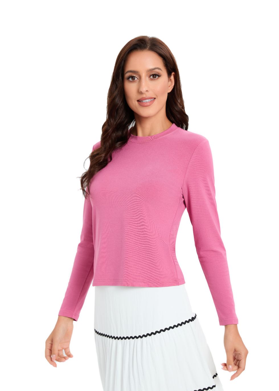 Raspberry Knit Top | MissFinchNYC